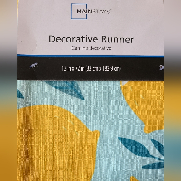 Mainstays | Dining | Mainstays Decorative Runner Lemon Design | Poshmark